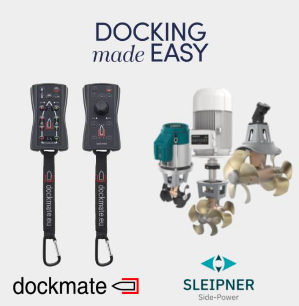 DOCKMATE ANNOUNCES COMPREHENSIVE SUPPORT FOR SLEIPNER THRUSTER SYSTEMS